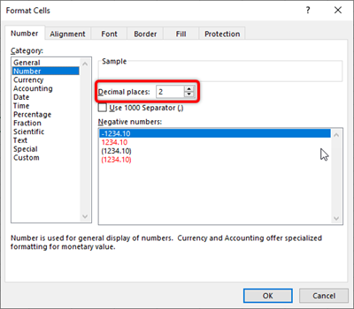 Formatting number of digits in LibreOffice Calc, MS Excel, and Google ...